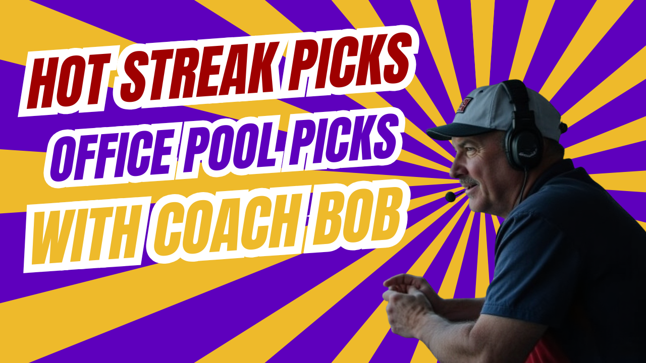 NFL Week 4 Office Pool Picks and Confidence Rankings - Hot Streak Picks